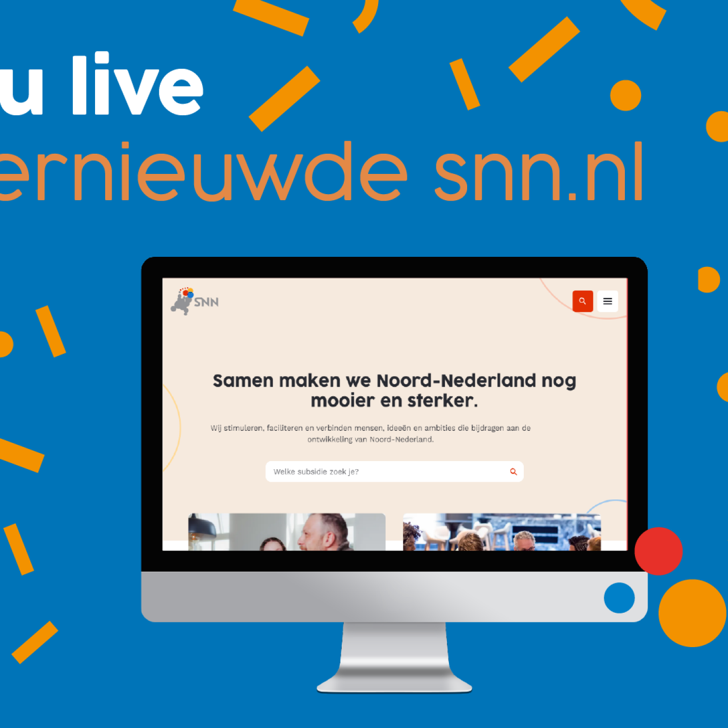 Live! Vernieuwde website SNN | SNN